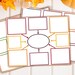 4 Basic Mind Map Templates (fall Colors) - Etsy