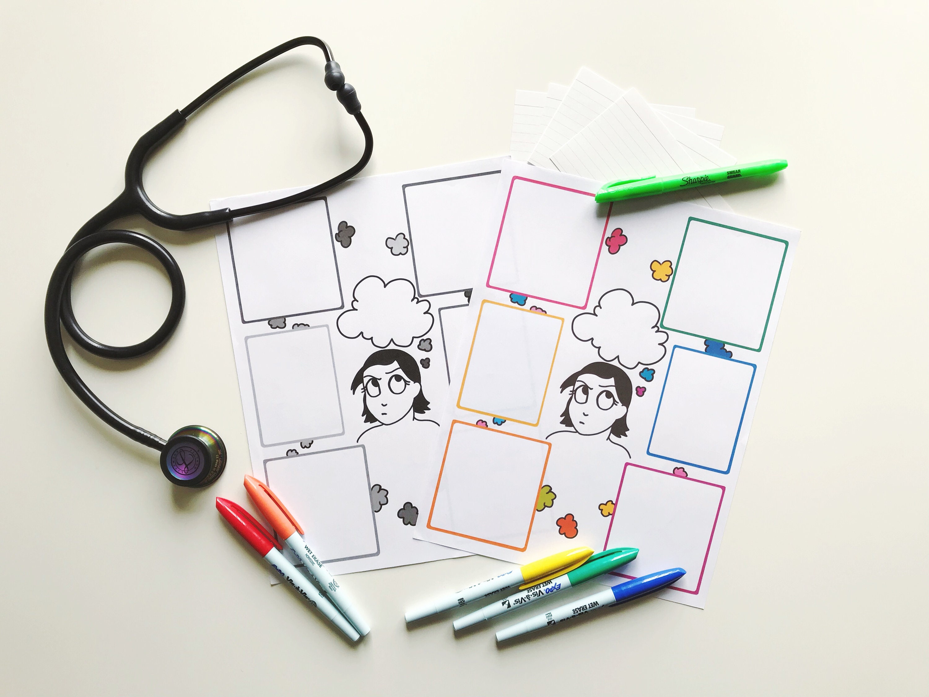 Psychology Mind Map Template for Note Taking and Study - Etsy