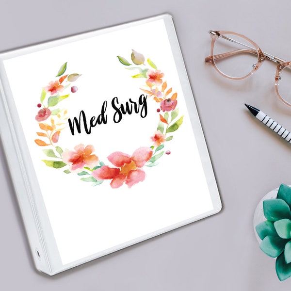 Nurse Binder Cover - Etsy