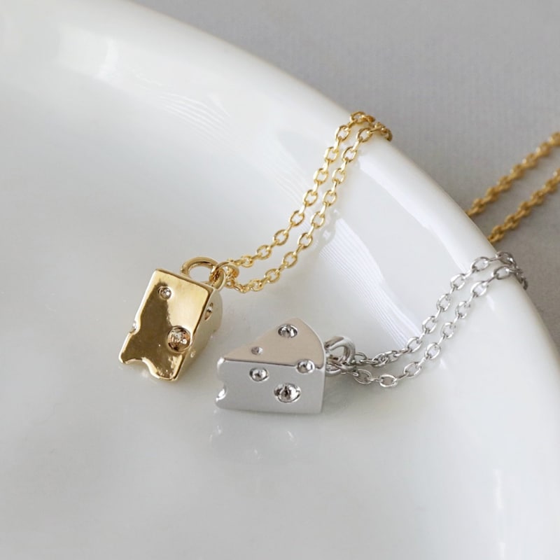 Cheese Necklace - Etsy