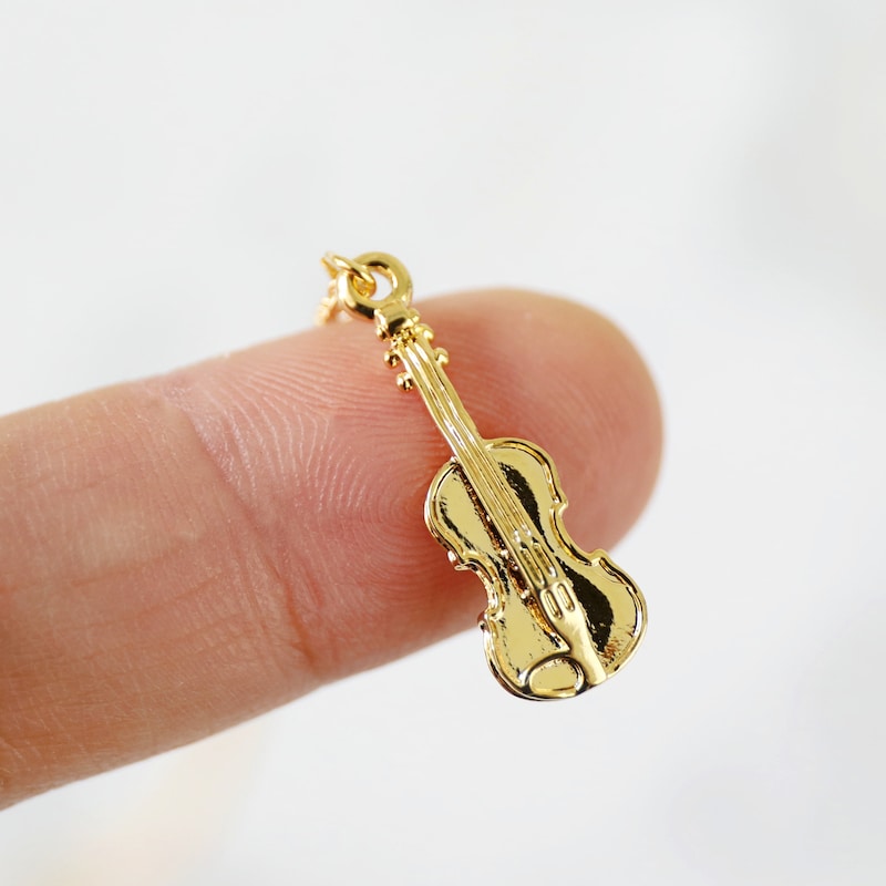 Violin Necklace - Etsy