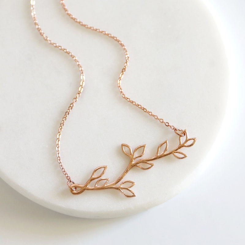 Tree Branch Necklace - Etsy