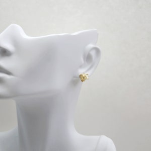 Super Tiny Gold Camera Earrings, Camera Earrings,birthday Gift - Etsy