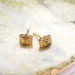 Super Tiny Gold Camera Earrings, Camera Earrings,birthday Gift - Etsy