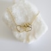 Dog Paw Necklace, Dog Paw and Heart Linked Charm Necklace, Heart and ...