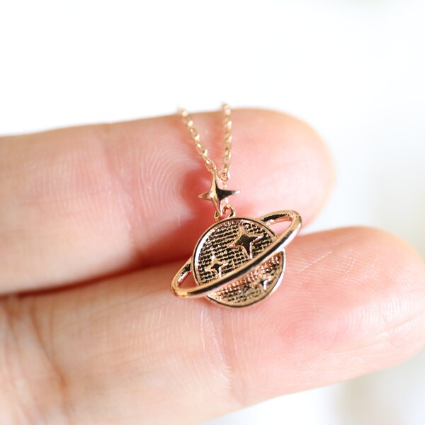 Space Necklace - Etsy