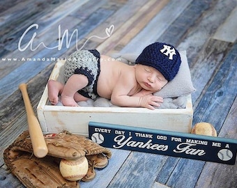 Baby Boy New York Mets Baseball Cap Diaper Cover or Pants | Etsy