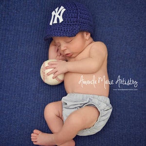 Baby Boy New York Mets Baseball Cap , Diaper Cover or Pants Set ...