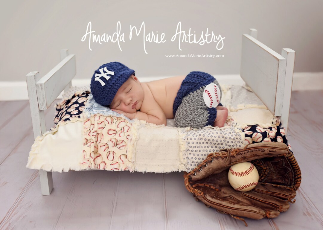 Newborn NY Yankees Costume Baby Boy Baseball Set, Cap and Pants, Baby ...