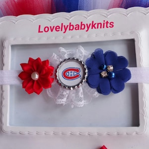 New York Rangers -baby Newborn Photography Prop - NHL Rangers Flower ...