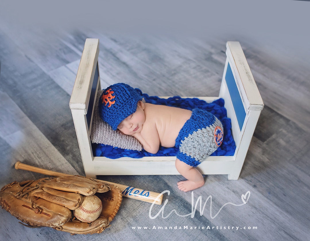 Baby Boy New York Mets Baseball Cap , Diaper Cover or Pants Set ...