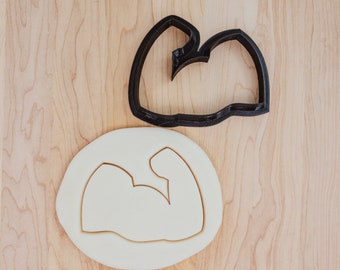 Strong Arm Muscle Bicep Cookie Cutter - Etsy