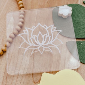 Lotus Flower Large Fondant Cookie Embosser, Lotus Fondant Embosser ...