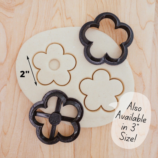 Flower Cookie Cutter - Etsy Canada