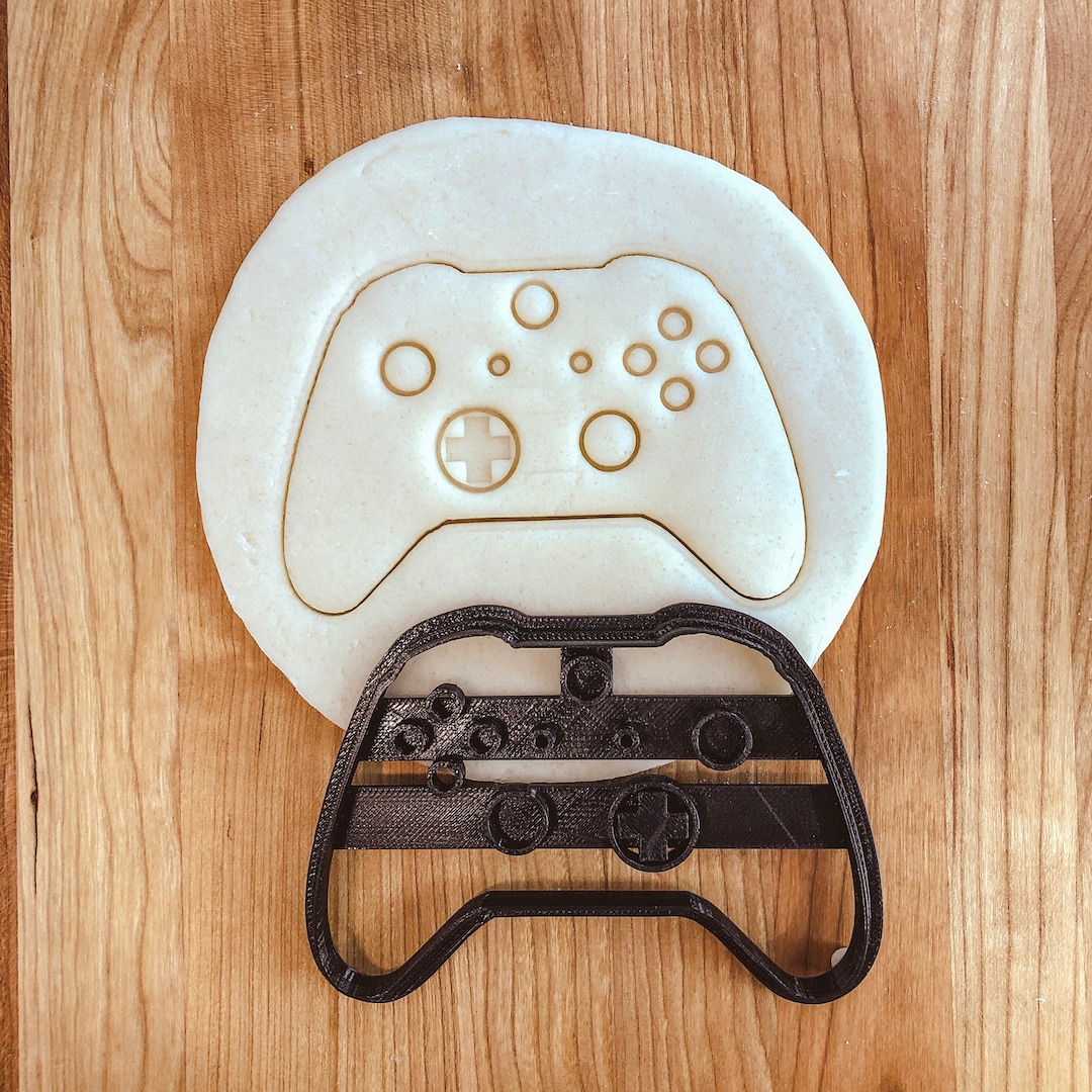 Video Game Controller Cookie Fondant Clay Cutter - Etsy