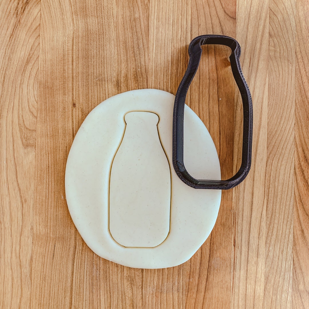 Milk Bottle Cookie Cutter - Etsy