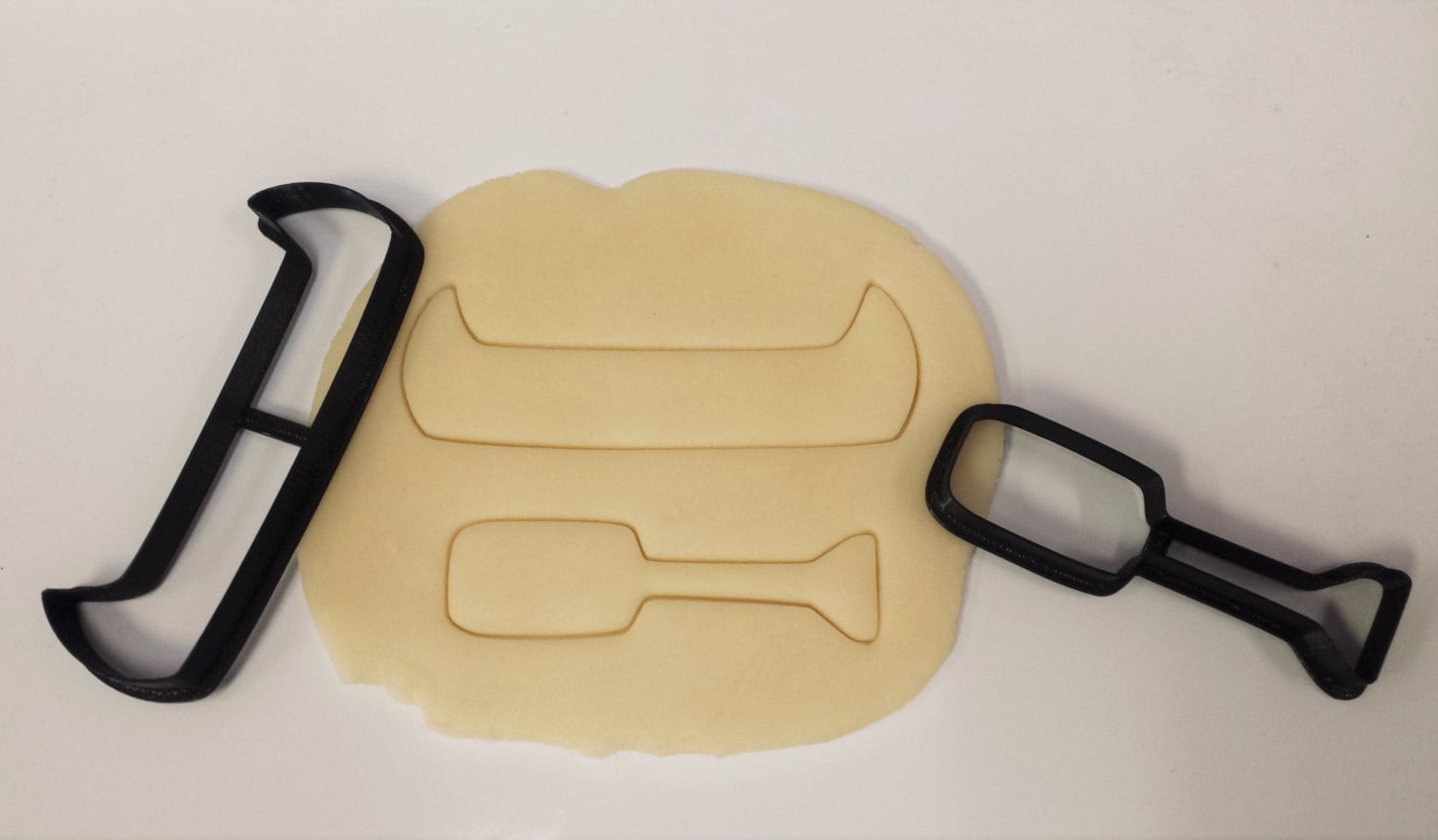 Canoe and Paddle Cookie Cutter | Etsy