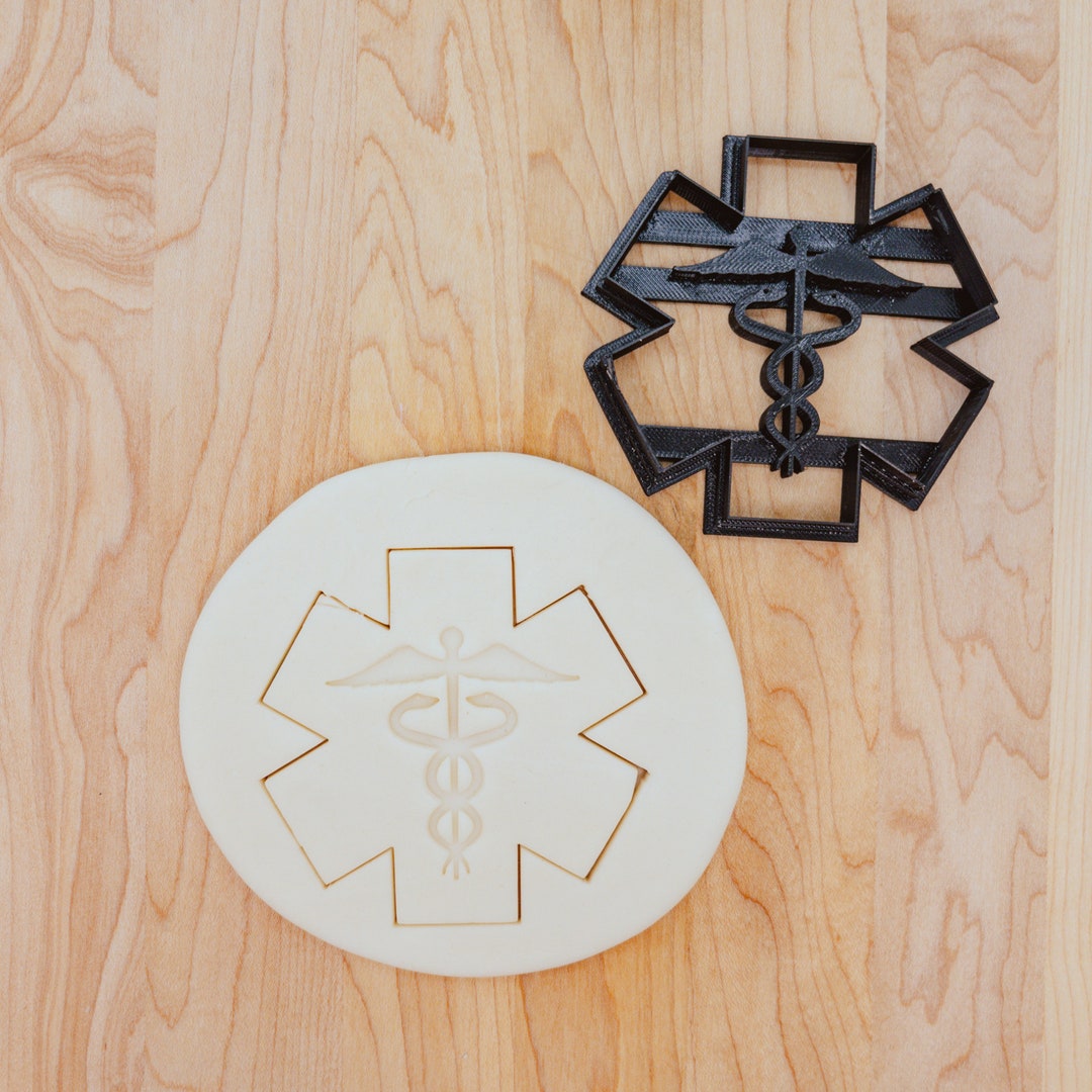 Star of Life Detailed Cutter: EMT EMS Medical Symbol - Etsy