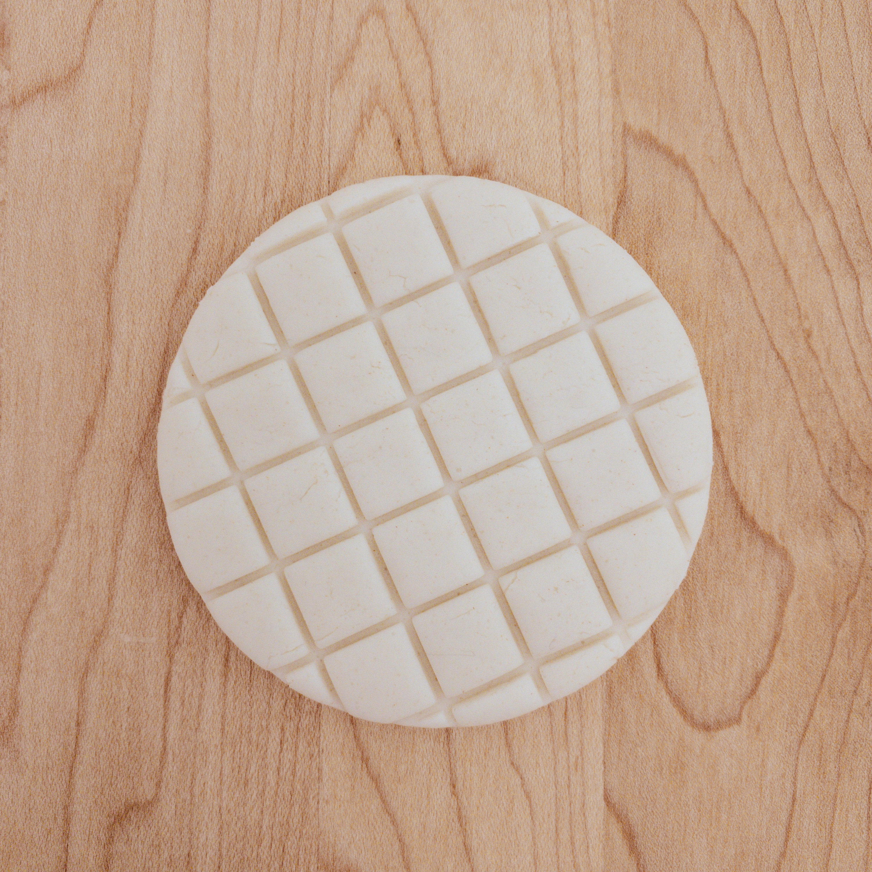 Waffle Grid Pincushion Circle Cookie Fondant Clay Cutter - Etsy.de
