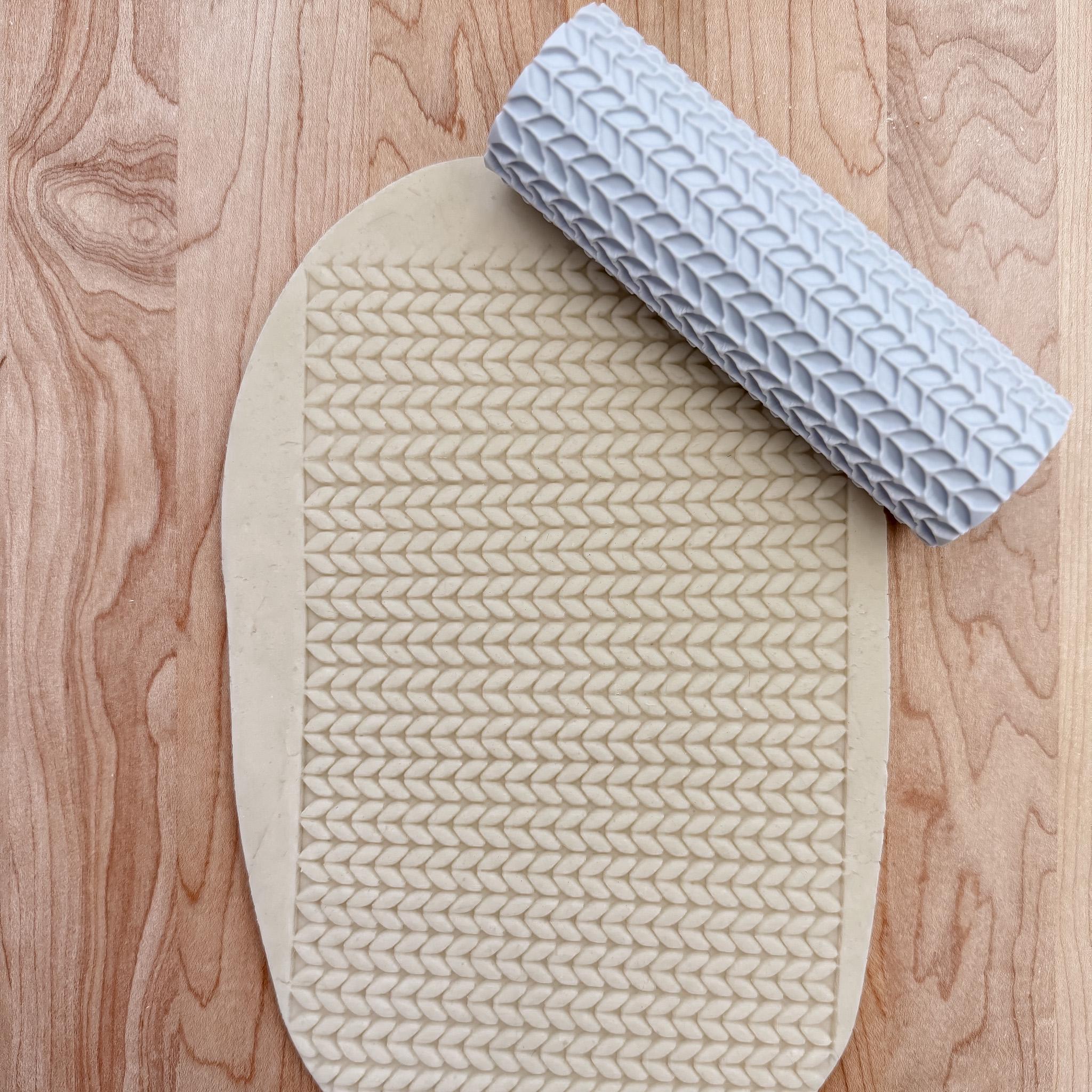 Bold Knit Texture Roller: Raised Design - Etsy