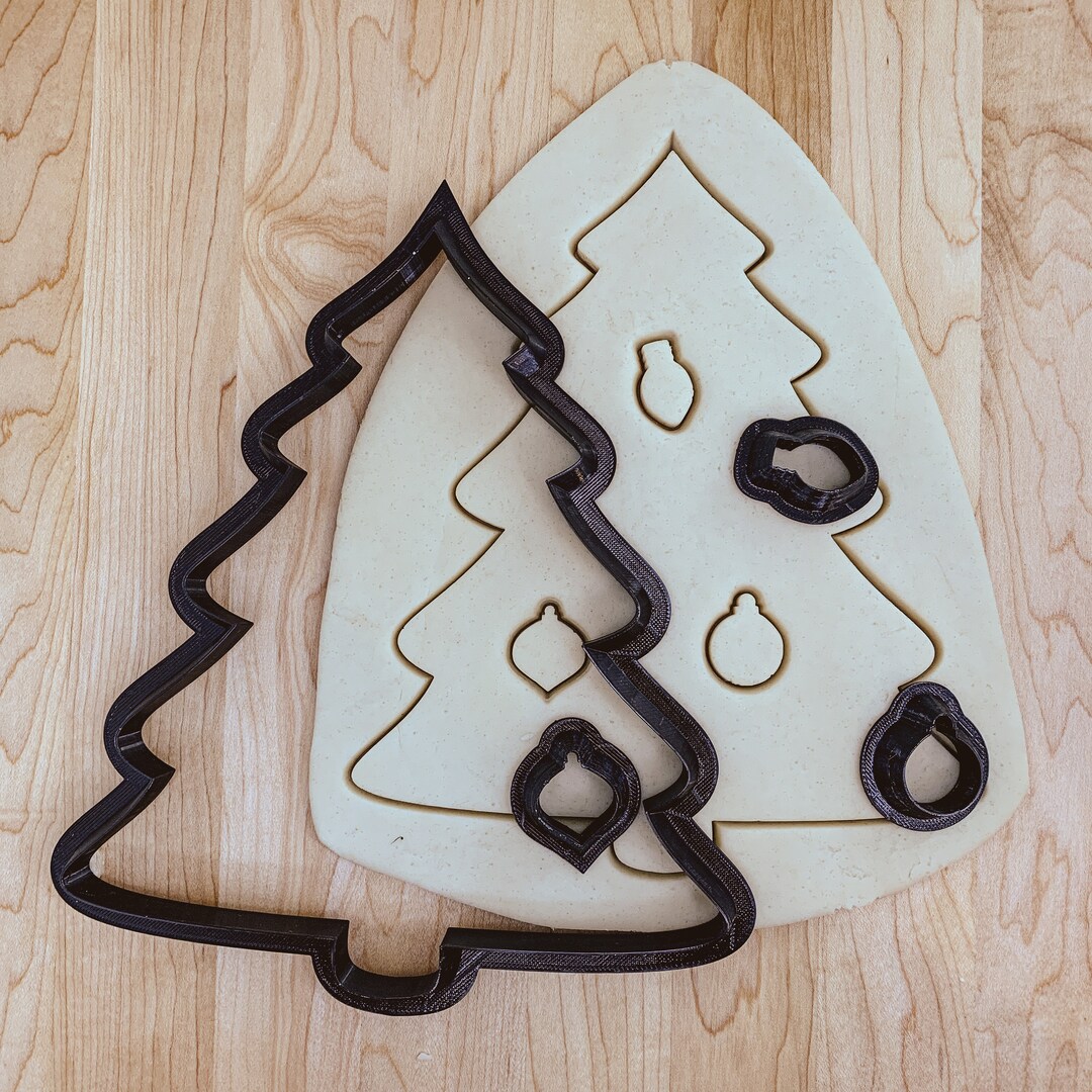 Jumbo Christmas Tree Cutter Set With Ornament Cutters 10" - Etsy