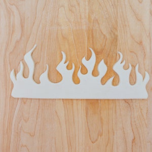 Flame Cookie Cutter, Flame Fondant Cutter, Fire Fondant Cutter - Etsy ...