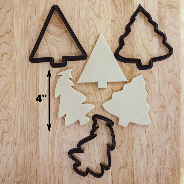 Tree Cookie Cutter Set - Etsy