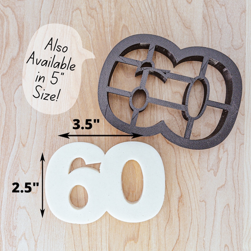 60th Birthday Cookies - Etsy