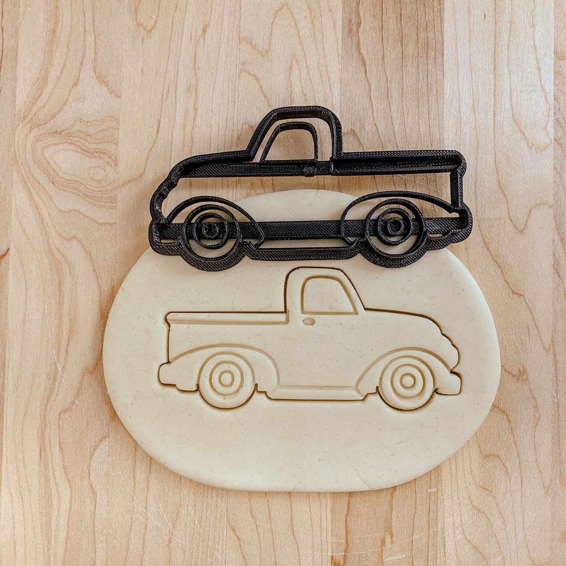 Vintage Pickup Truck Car Buff Cookie Fondant Clay Cutter | Etsy