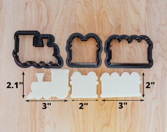 Train Engine Cookie Cutter - Etsy