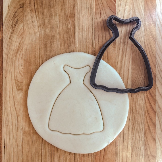 Wedding Dress Prom Dress Party Dress Cookie or Fondant Cutter - Etsy