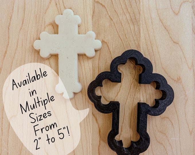 Fast Shipping Cute Cross Cookie Cutter - Etsy