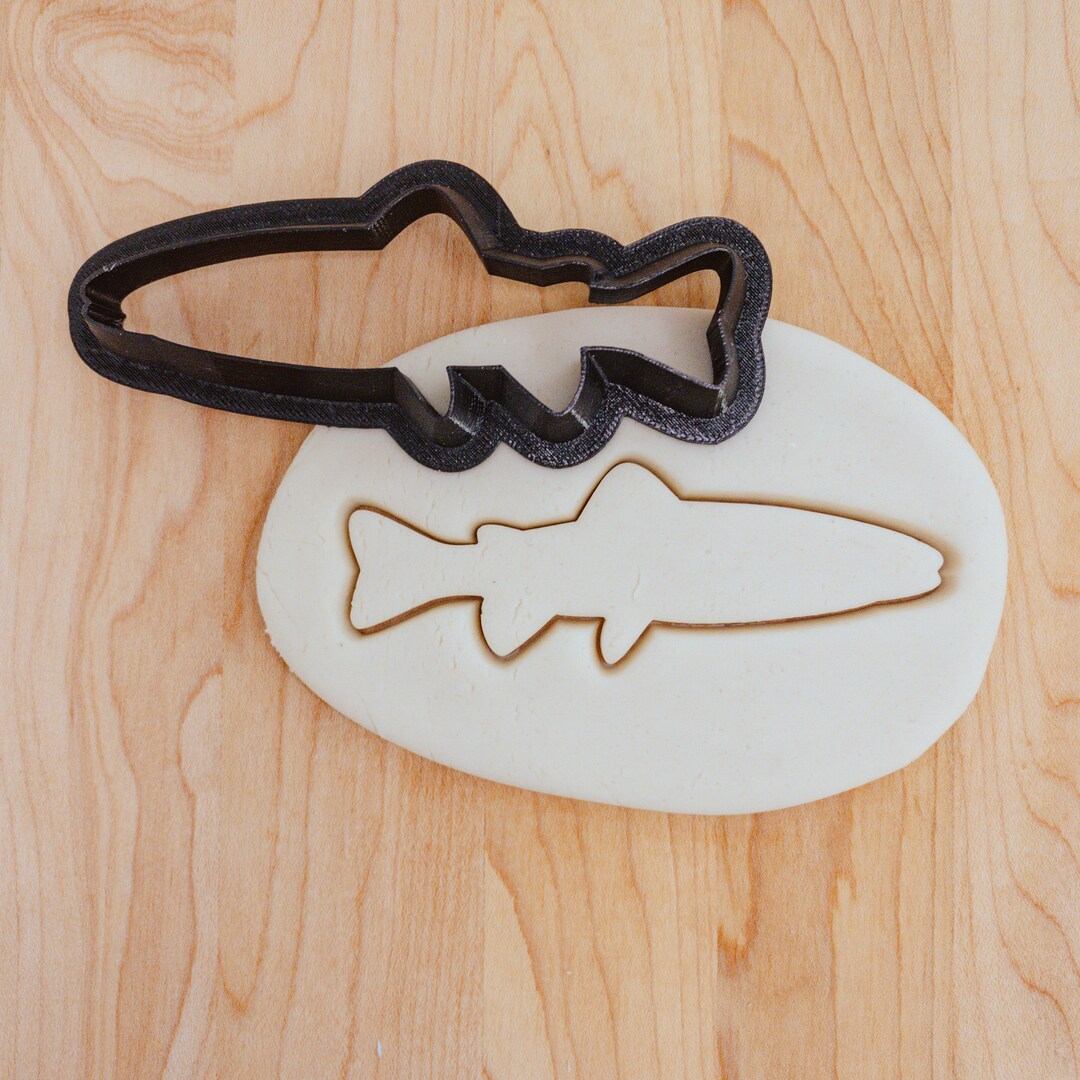 Trout Fish Cookie Cutter, Fondant Cutter, Clay Cutter - Etsy