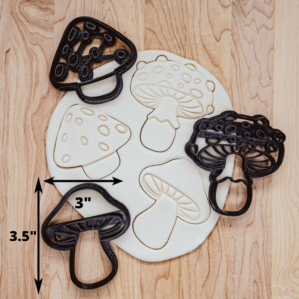 Mushroom Cookie Cutter - Etsy