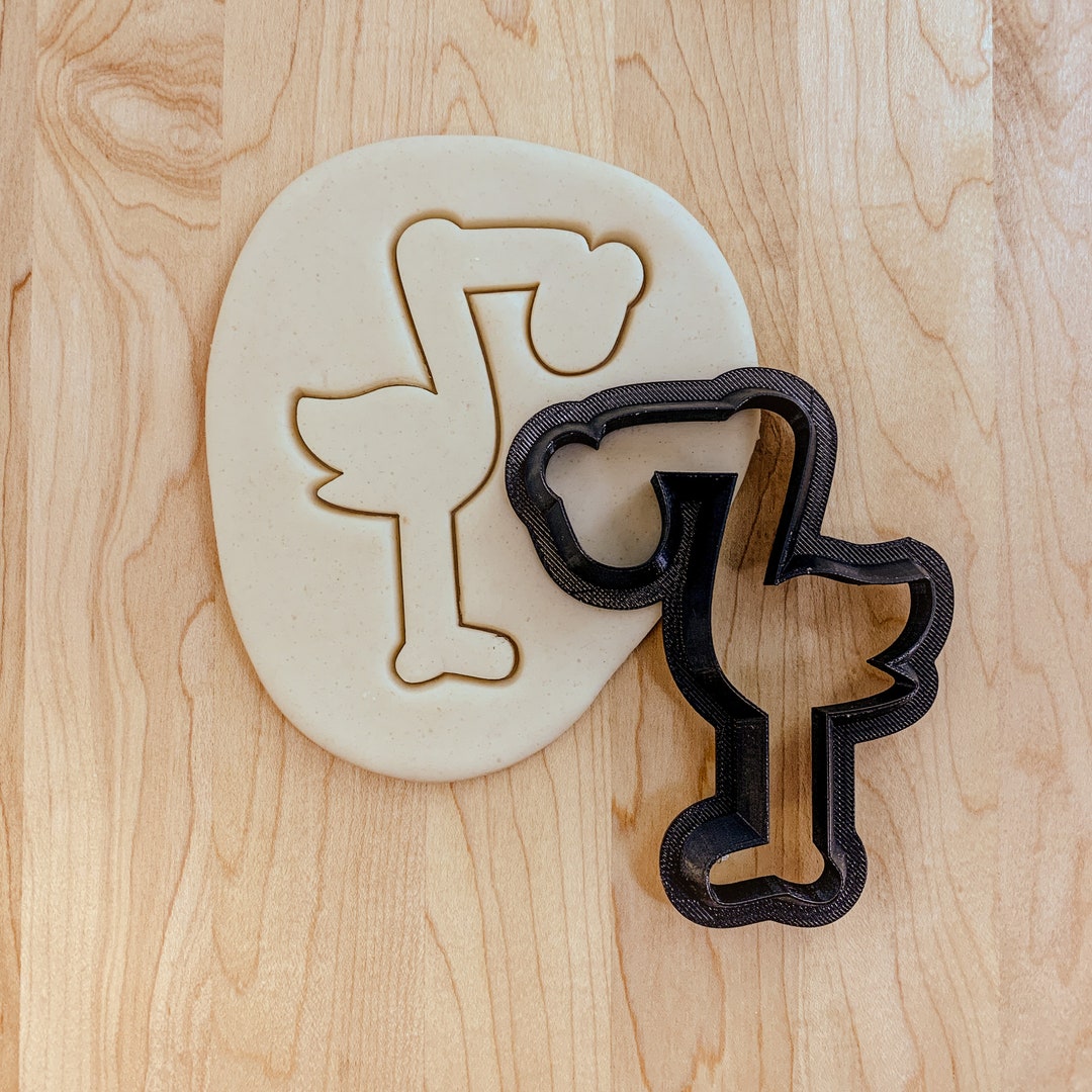 Stork/new Baby Outline Cookie Cutter - Etsy