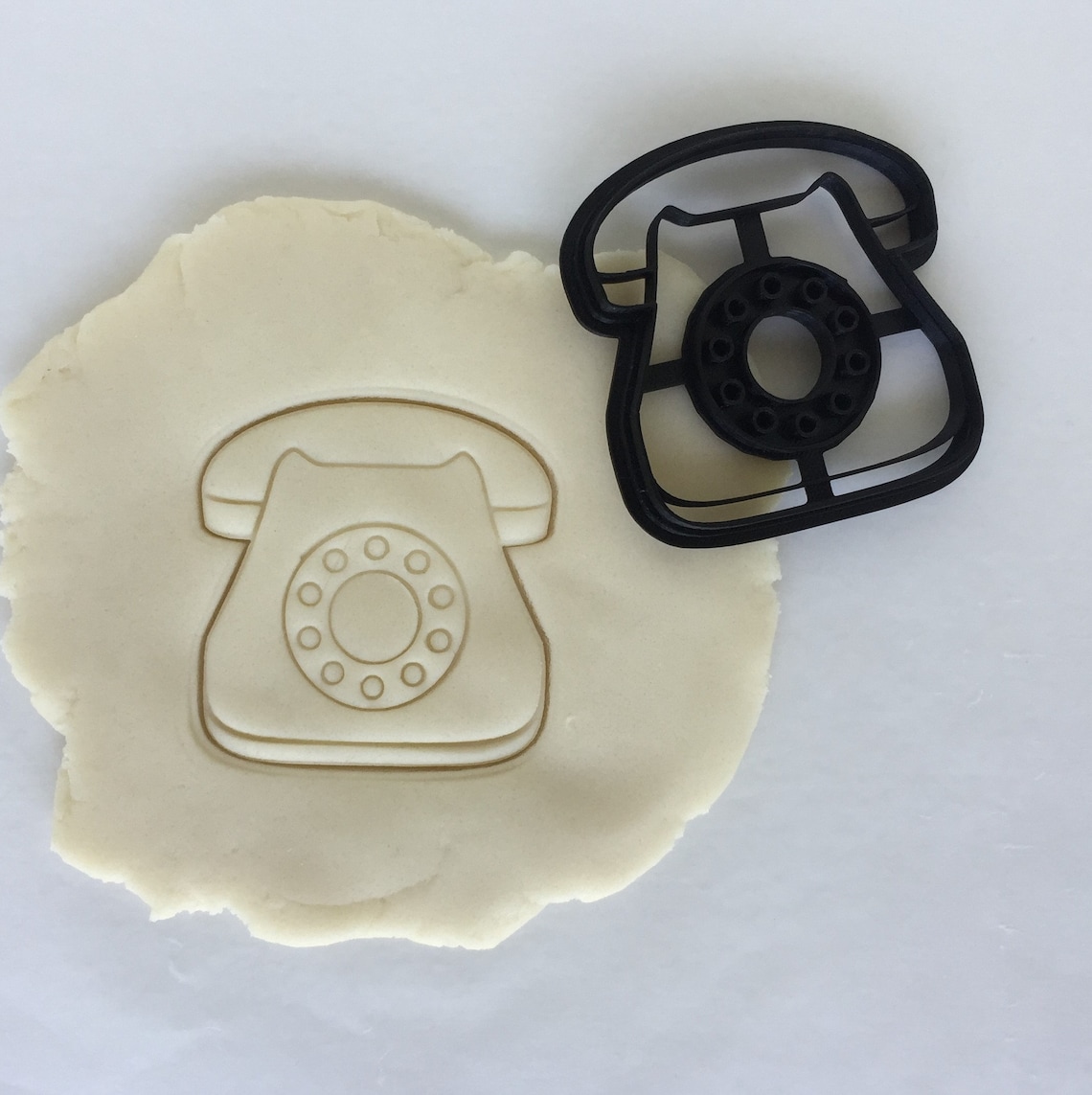 Telephone Retro Phone Old Fashioned Telephone Cookie | Etsy