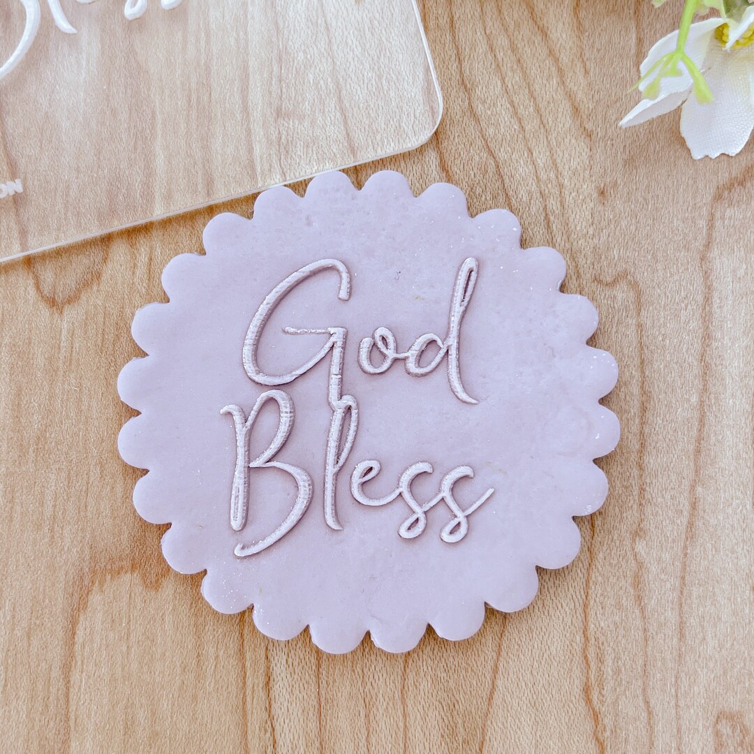 God Bless Embosser: Baptism, First Communion, Confirmation (2.75 ...