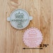 Bride to Be Cookie Embosser, Bridal Shower Embosser, Wedding Embosser ...