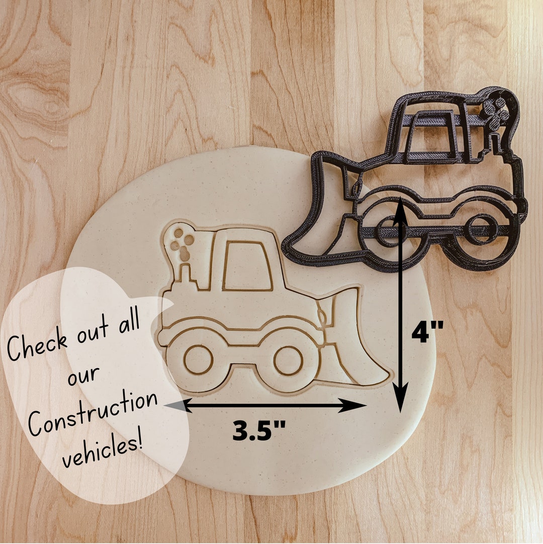 Bulldozer Construction Cookie Cutter - Etsy