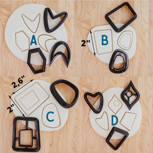 Geometric Shape Cookie Cutters - Etsy