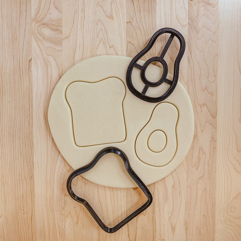 Avocado Toast Cookie Cutter Set - Etsy
