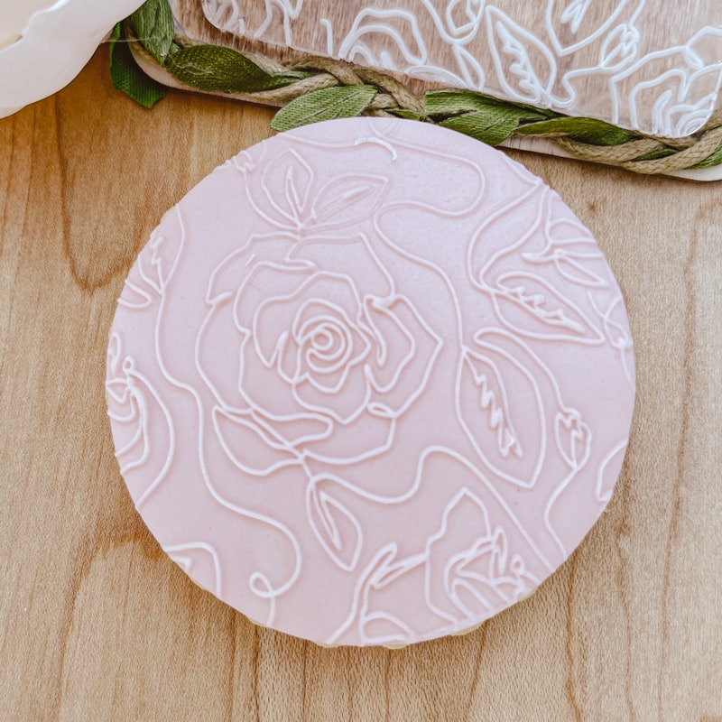 Embossed Cookies - Etsy