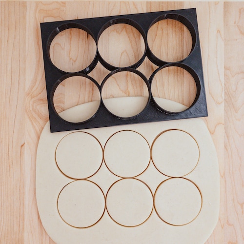 Multi 6 Circle Cookie Cutter and Fondant Cutter and Clay - Etsy