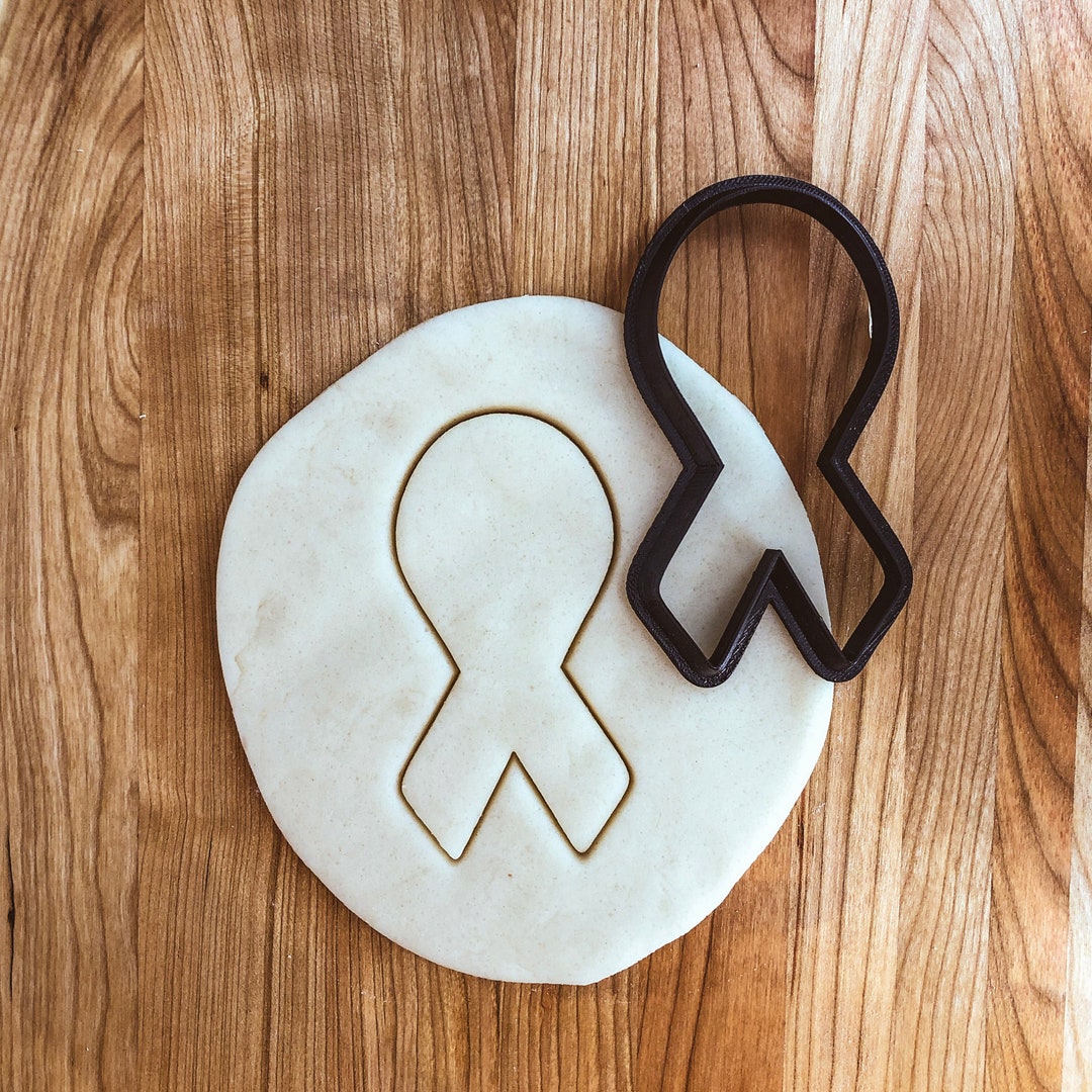 Ribbon Cancer Breast Cancer Remembrance Cutter - Etsy