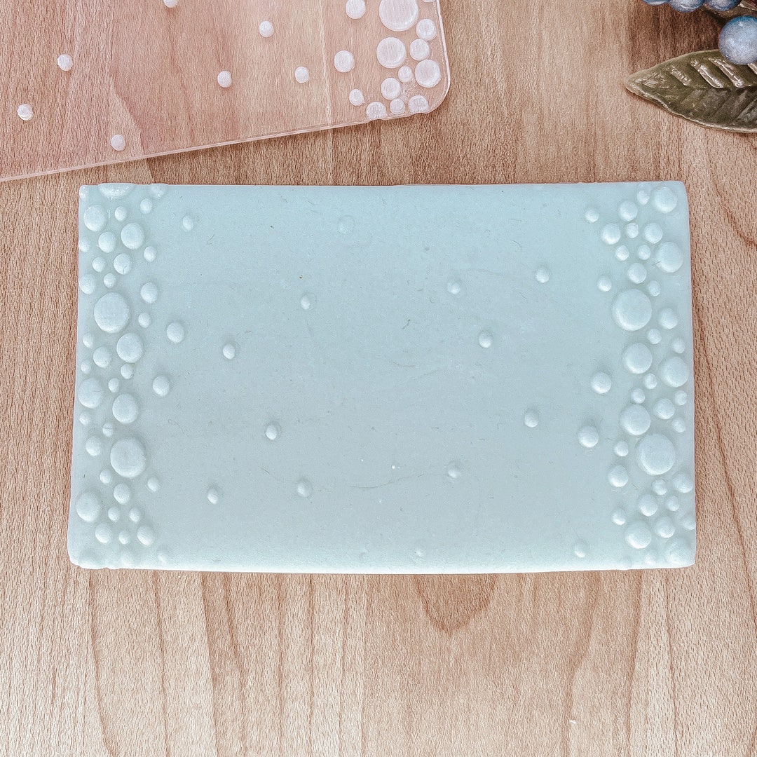 Bubble Border Fondant Cookie Embosser, Polka Dot Fondant Embosser ...