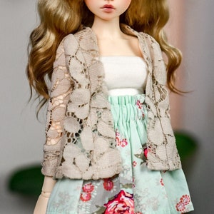 Lace Cardigan to Fit Such as Minifee 1/4 Bjd Clothes - Etsy