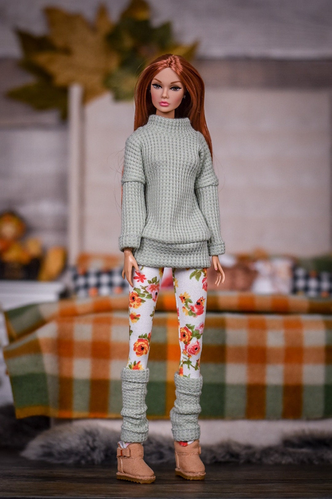 Tunic for 1/6 Scale Doll Clothes to Fit Poppy Parker or Other Similar 1 ...