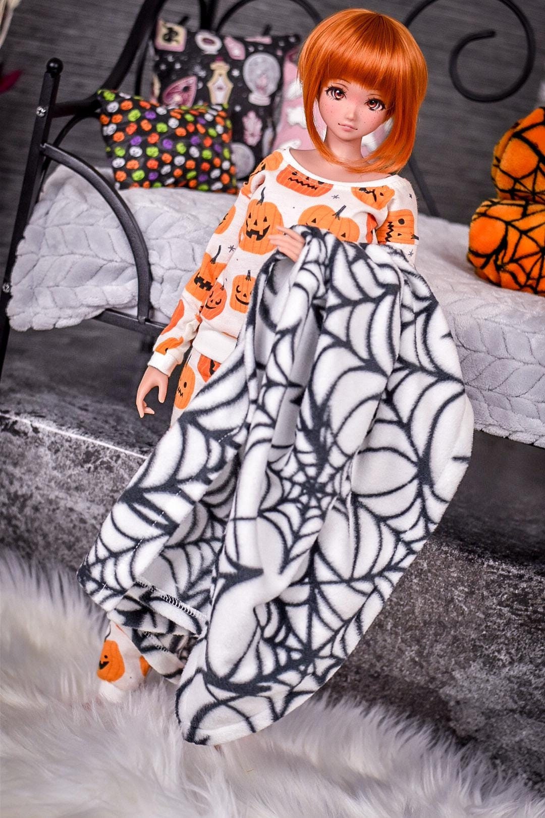 PREORDER Halloween Throw Blanket Home Decor Accessories for Bjd 1/3 ...