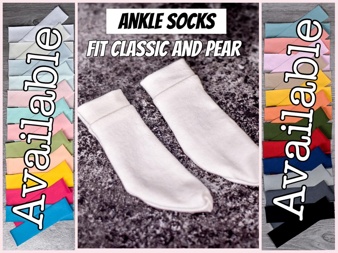 PREORDER Ankle Socks for Bjd 1/3 Scale Doll Like Smart Doll Fog Pear ...