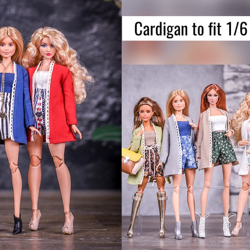 1:6 Curvy Doll Clothes - Etsy